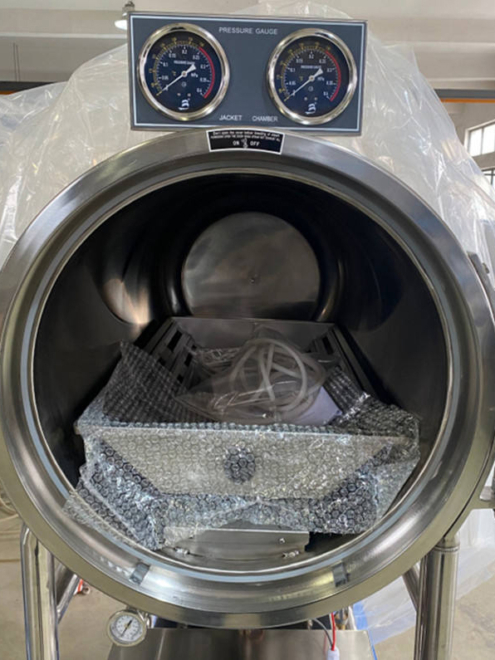 Fully Stainless Steel 150L 200L 280L 400L Horizontal Hospital Autoclave ...