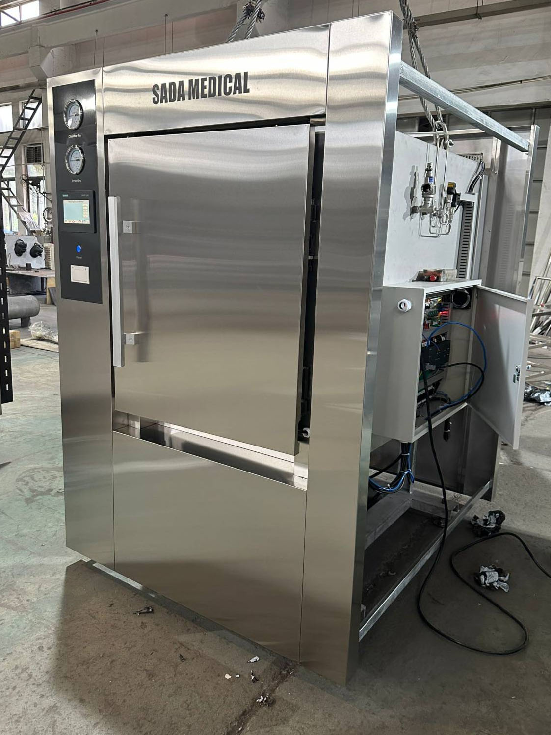 Delivered Order to Our Client in Uganda for Large Pulse Autoclave 1000L ...