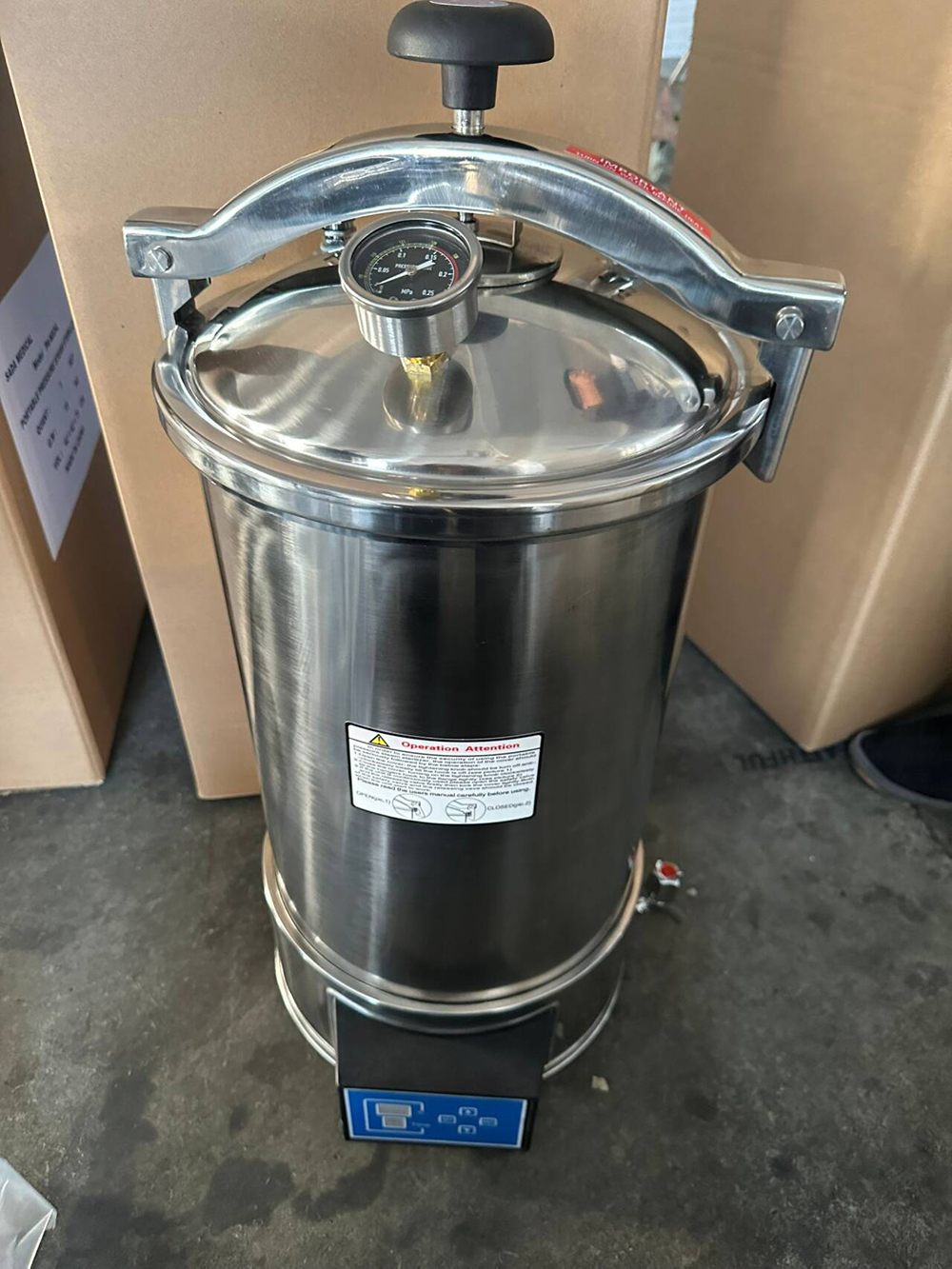 Delivered Order to Our Client in Malaysia for Portable Autoclave – Sada ...